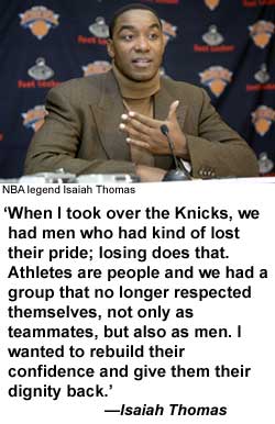 Isaiah Thomas; Building a winner