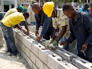 Why is Haiti's reconstruction stalled?