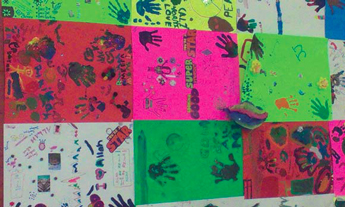 Unity mural displays school spirit, pride