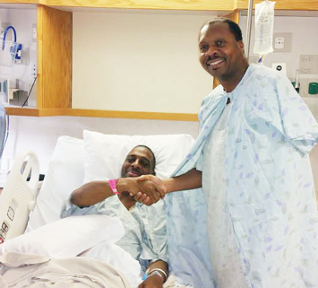 The greatest gift—the gift of life