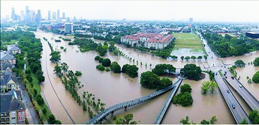 Houston impacted heavily by severe flooding