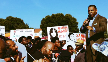 A day of remembrance and response for #SandraBland at the scene of the ...