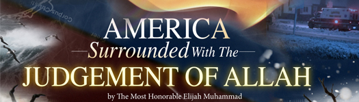 America Surrounded with The Judgment of Allah