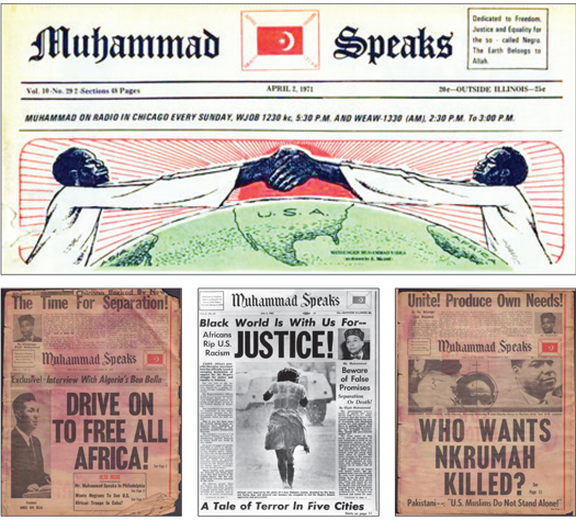 Muhammad Speaks, Africa news and the Black Press