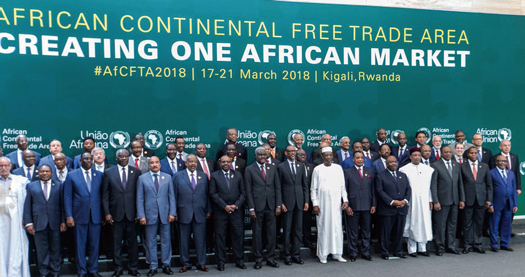 African nations sign landmark continent-wide trade agreement