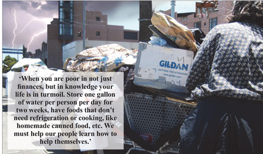 Calamities, preparedness and the poor