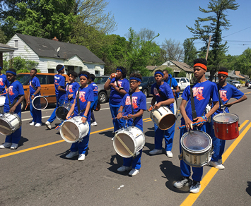 Jr. MGT perform in Memphis parade