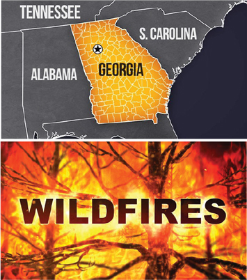 Wildfires Break Out In Appalachia Amid Deepening Drought