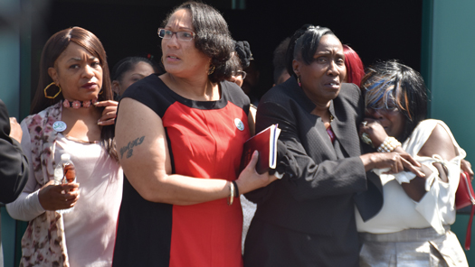 Anger in the streets, demands for justice in hearts