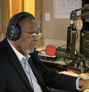 Askia Muhammad celebrates 40 years on the radio