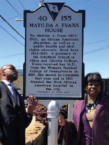 The legacy of Dr. Matilda Evans: A history of service