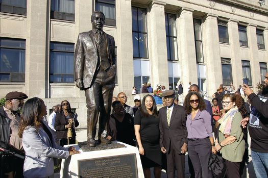 First Black elected mayor of a major U.S. city honored