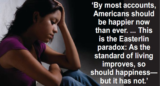 New report delves into the sad state of happiness in the U.S.