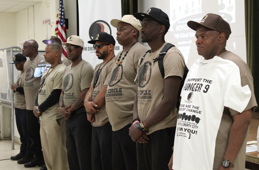 Nine Black men endure hunger pains to heal community’s wounds