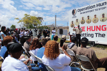 Nine Black men endure hunger pains to heal community’s wounds