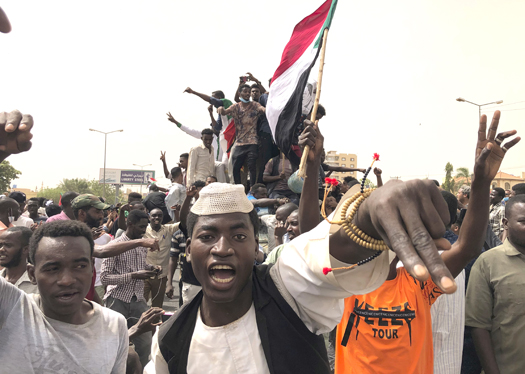 Tens of thousands demonstrate across Sudan as part of continuing demand ...